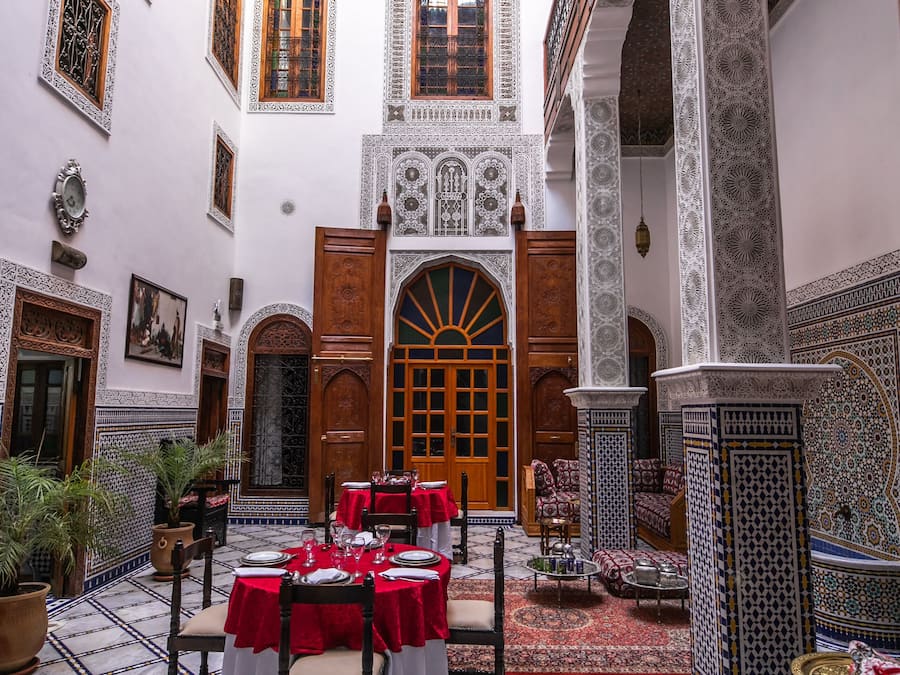 Detalhe da parte interna