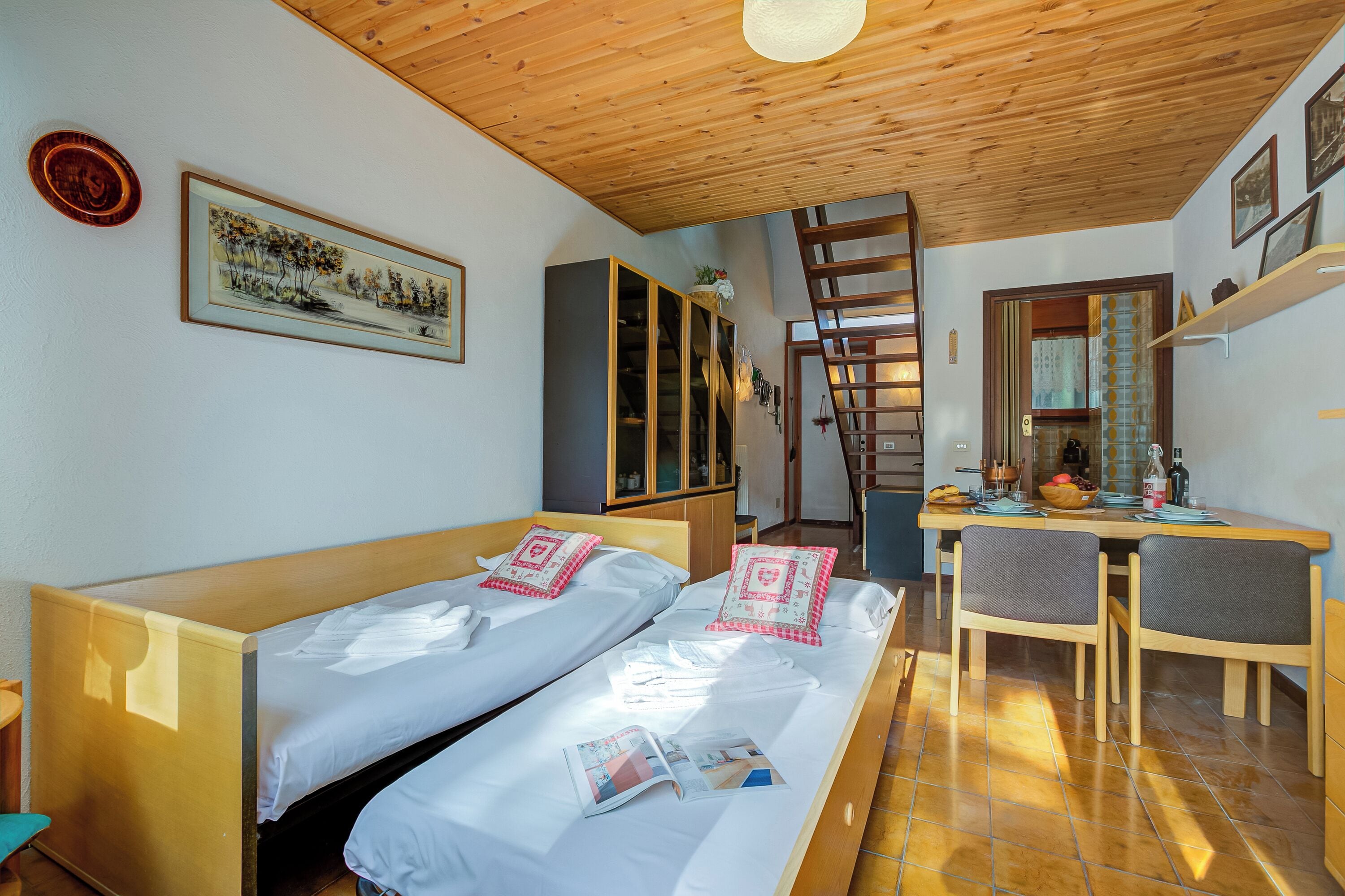 Apartamento Familiar, vários quartos (Slalom 73) | 1 quarto, Wi-fi grátis, roupa de cama fornecida 