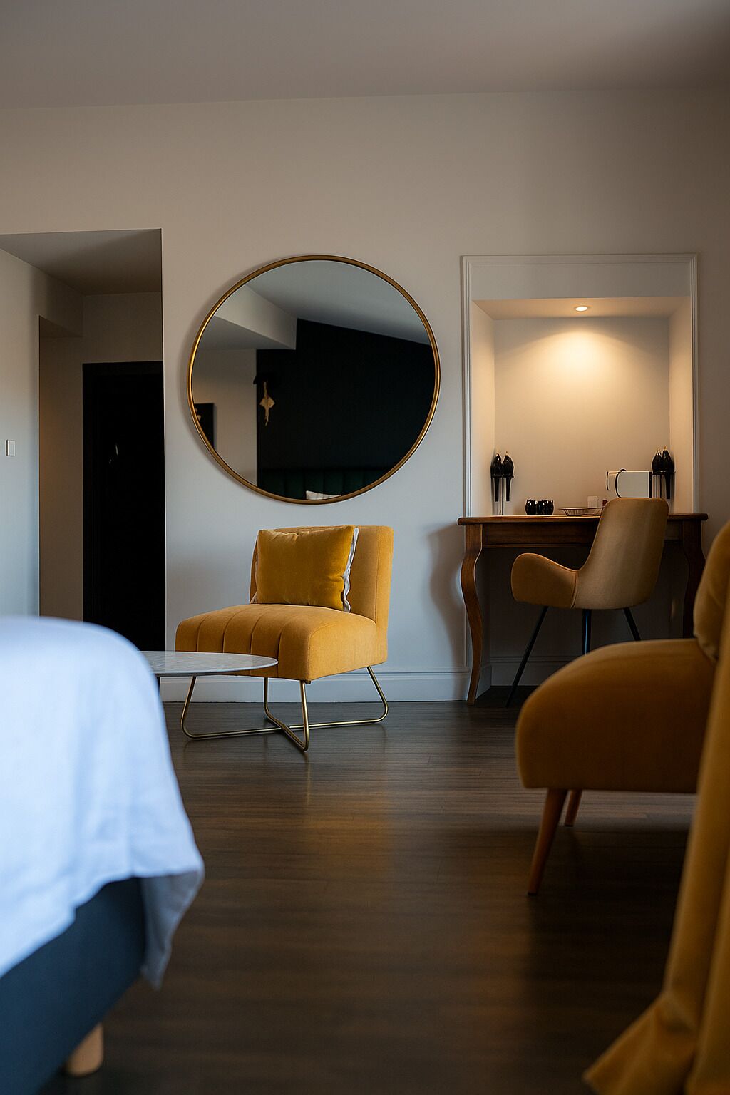 Individualmente decorados, individualmente mobiliados, escrivaninha