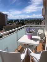 Quarto Duplo Panorâmico, terraço | Vista da varanda