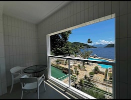 Quarto casal superior | Terraço/pátio