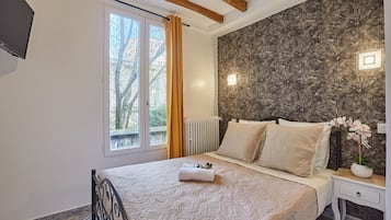 Quarto Duplo, banheira (Numéro 3) | Wi-fi grátis, roupa de cama fornecida
