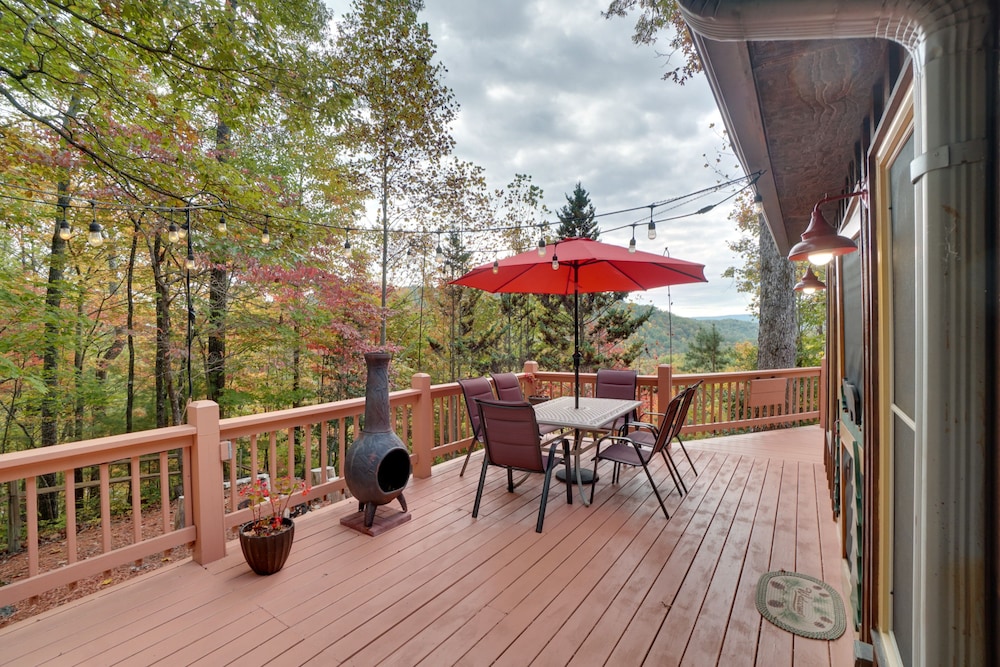 Picturesque Clayton Cabin W/ Mountain Views! - Helen, GA
