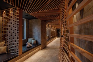 Sala(s) para tratamentos a casais, sauna, banho turco, massagens 