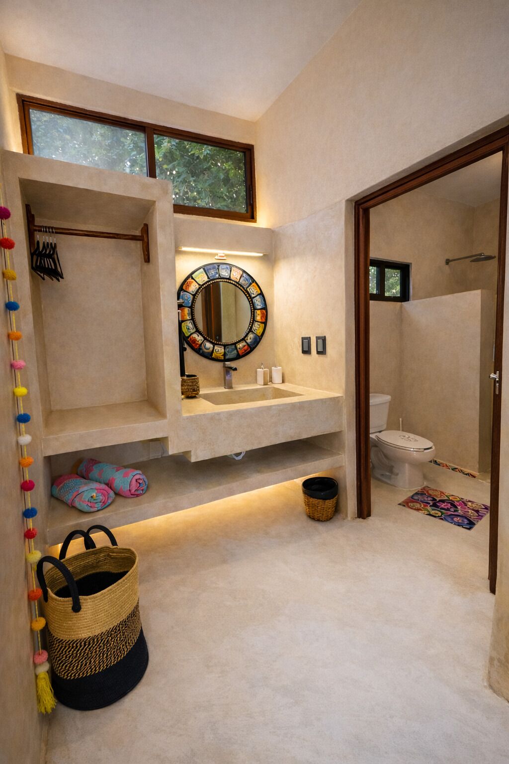 Frida | Casa de banho | Um polibã, um secador de cabelo (mediante pedido), toalhas fornecidas 