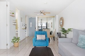 Apartamento, vista para o oceano | 1 quarto, Wi-fi grátis 