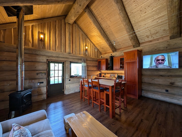 Log Cabins Naturstammhaus - Ferienhaus Rügen 16 - Feriendorf Tollensesee - Mecklenburgische Seenplatte