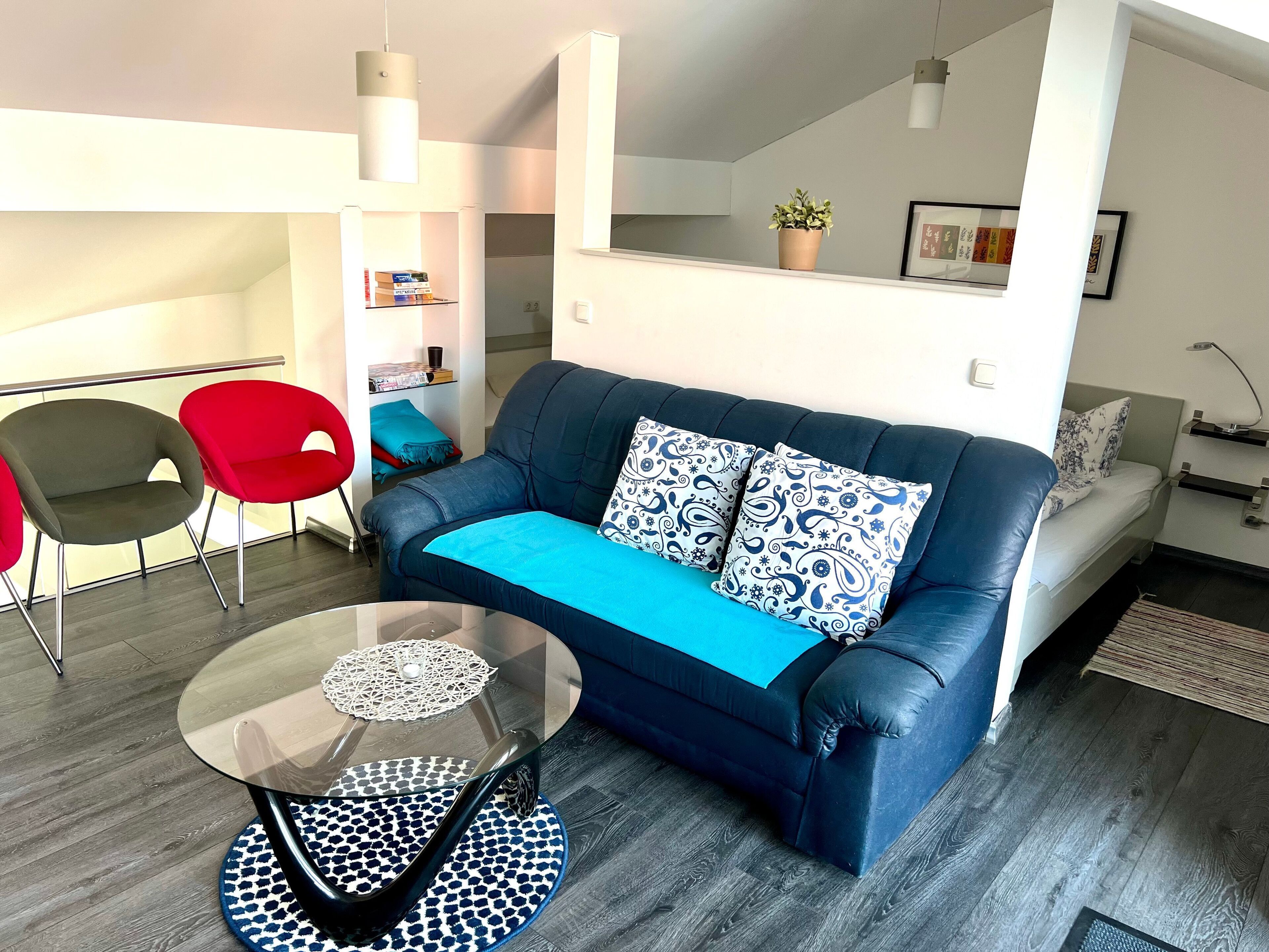 Apartment L - Maisonette - Holiday Apartment At The Theater Haus Olof Palme 2 - Stralsund