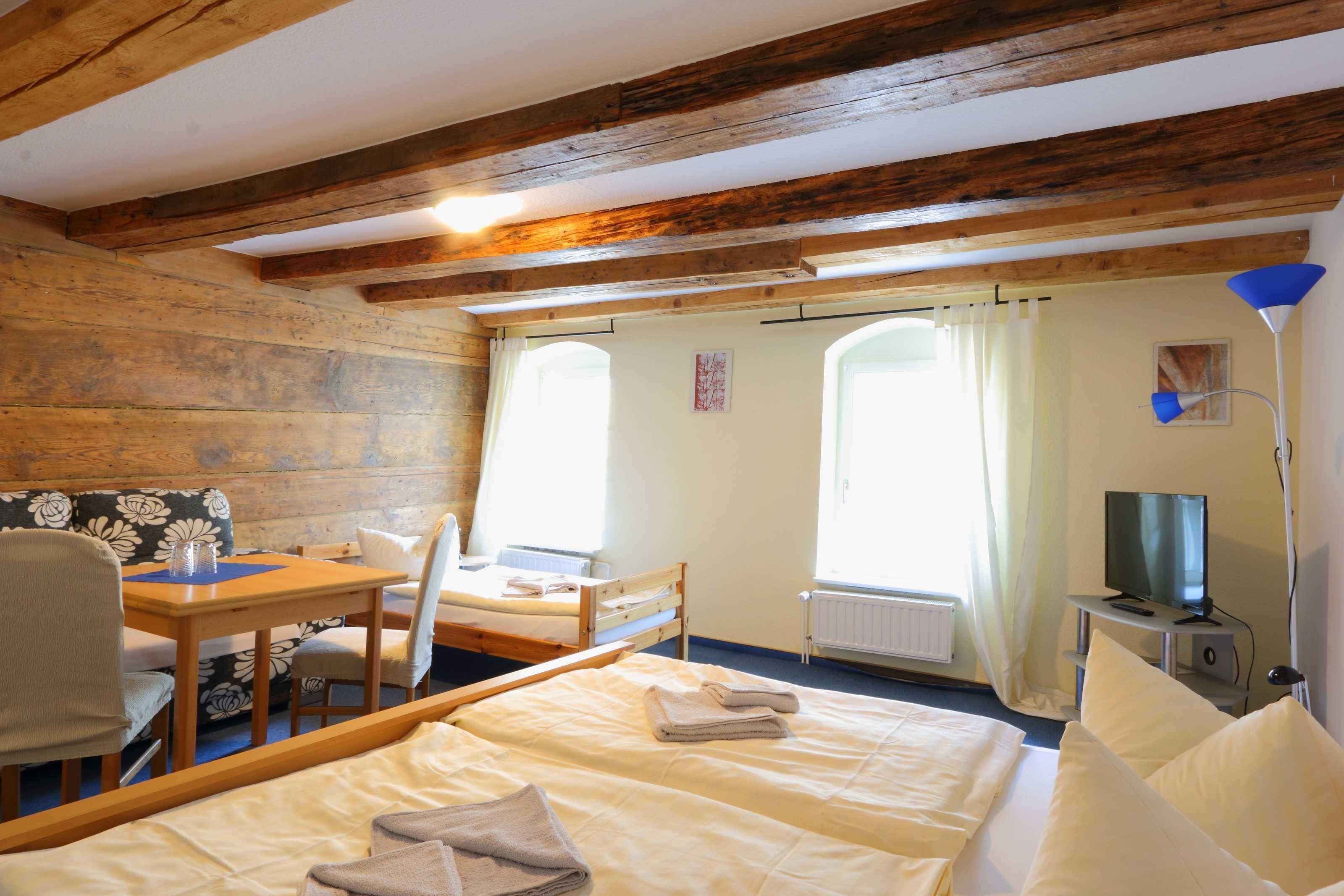 Dreibettzimmer - Pension Hafenblick - Stralsund
