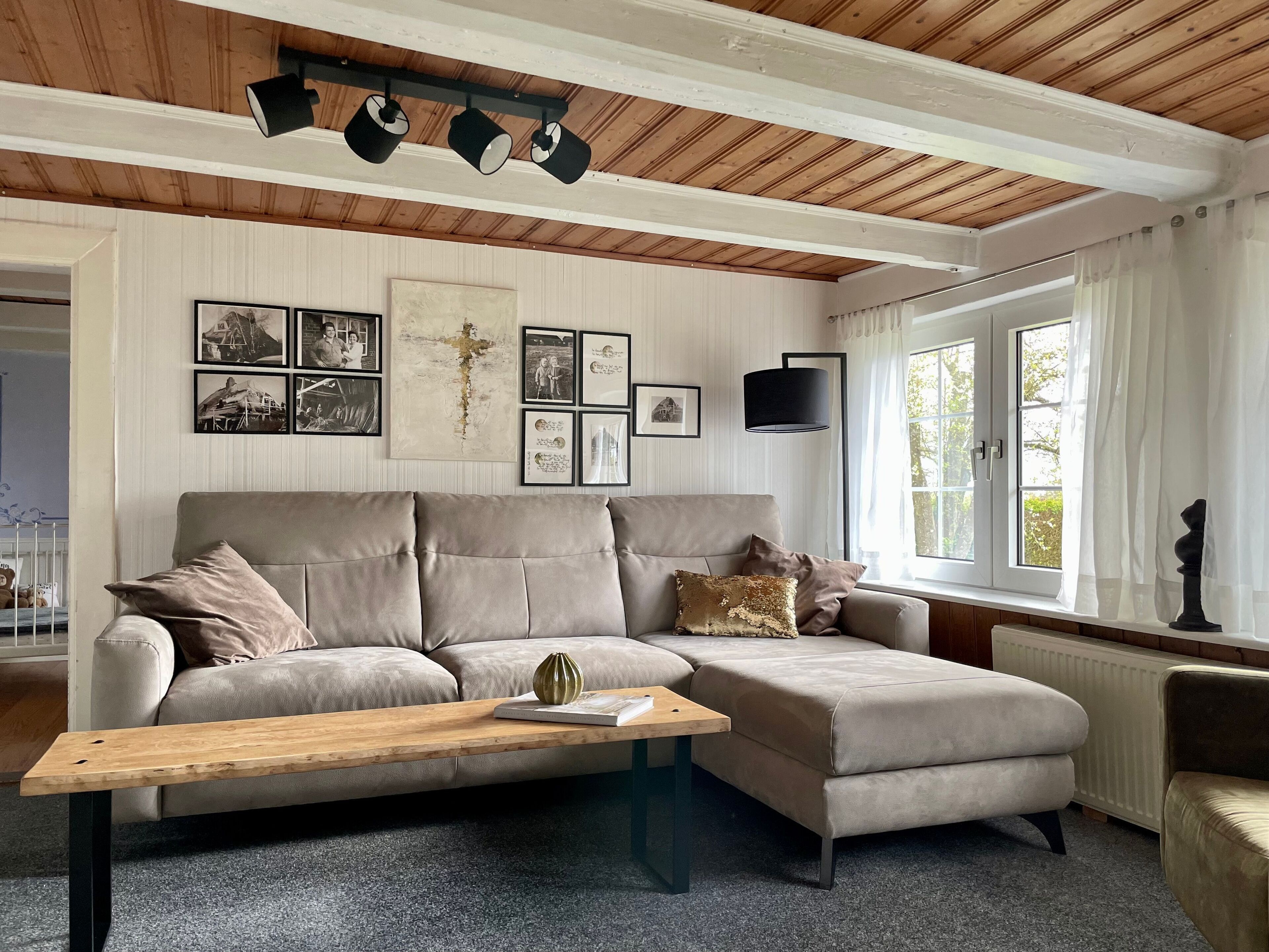 Ferienwohnung  Große Reetdachkate - Reetdachkate Dörphof Schuby, Ostsee - Ostsee