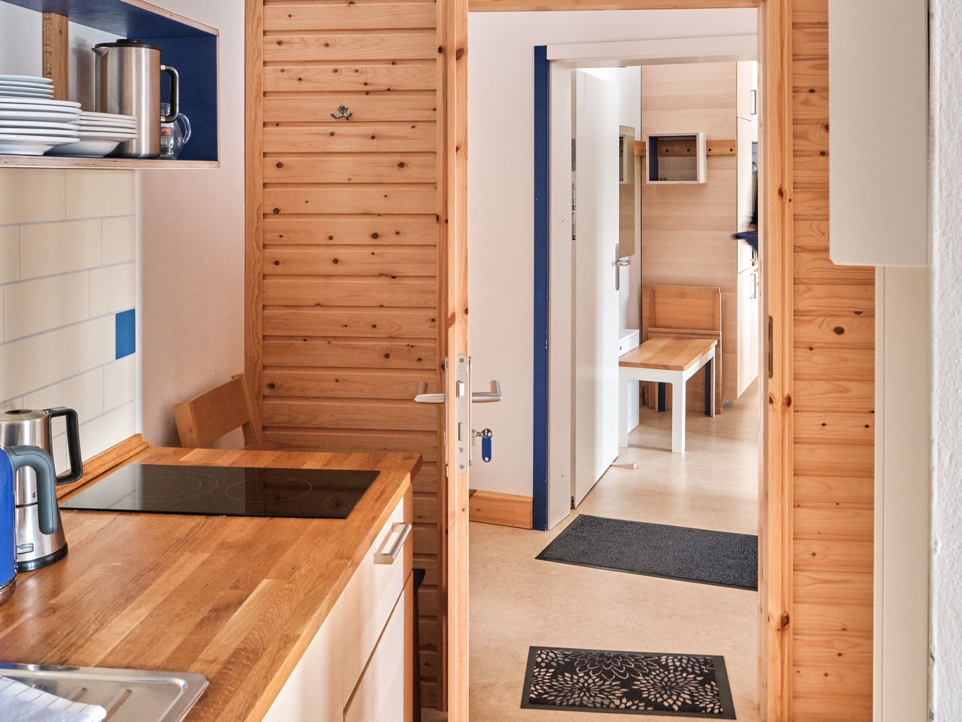 Zweibettzimmer 1 - Blau - Urlaub Auf Dem Biohof - Schwerin