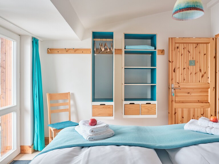 Doppelzimmer 3 - Türkis - Urlaub Auf Dem Biohof - Schwerin