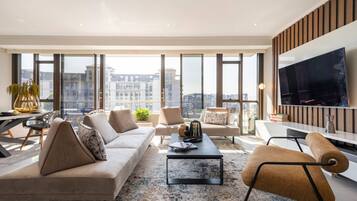 Apartamento de Luxo | Sala de estar