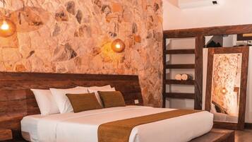 Quarto Superior, 1 cama king-size | 1 quarto, roupa de alta qualidade, edredões de penas