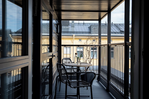 Penthouse Executiva | Varanda