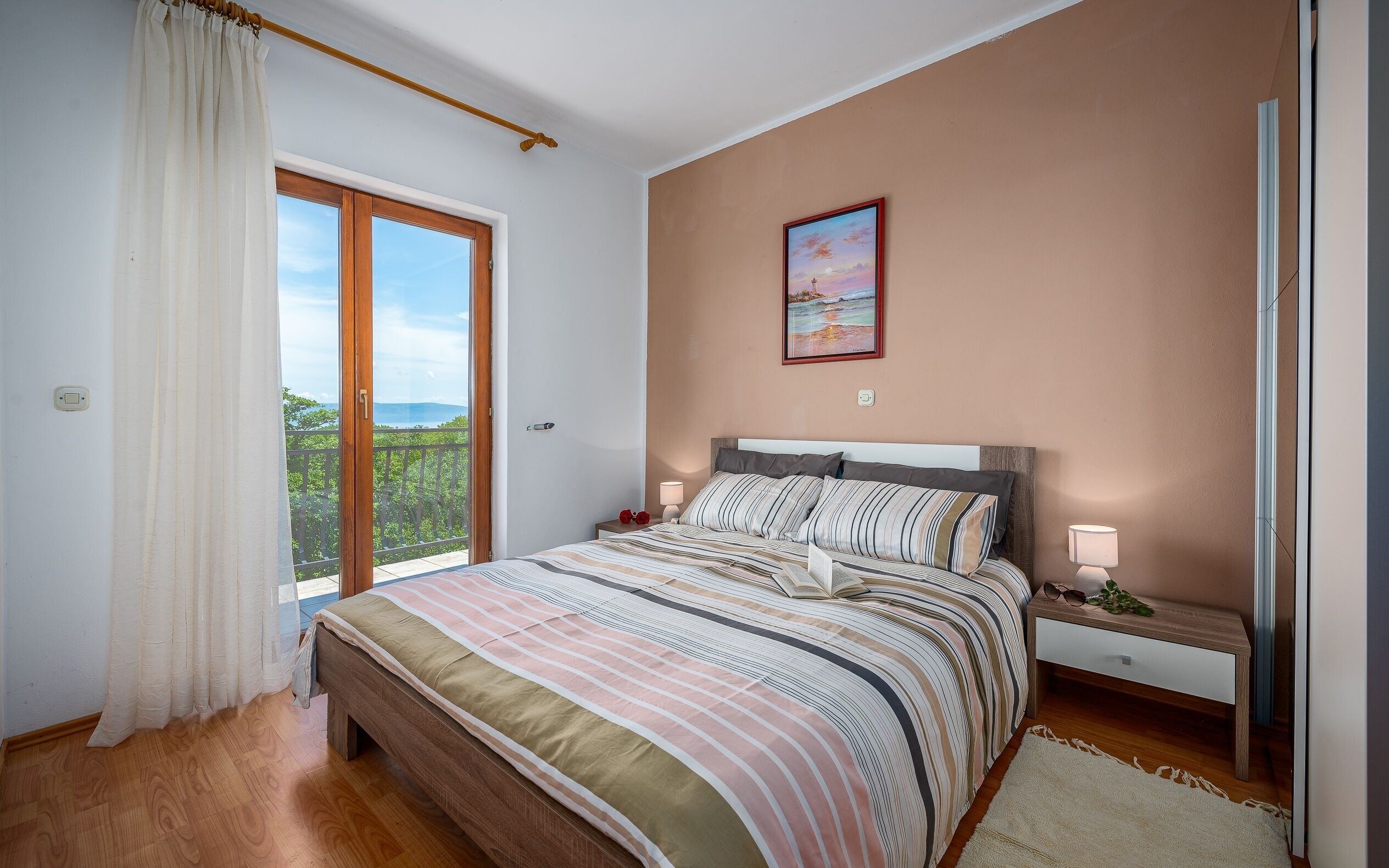 One Bedroom Apartment With Balcony And Sea View Drenje, Labin (A-23001-a) - Rabac