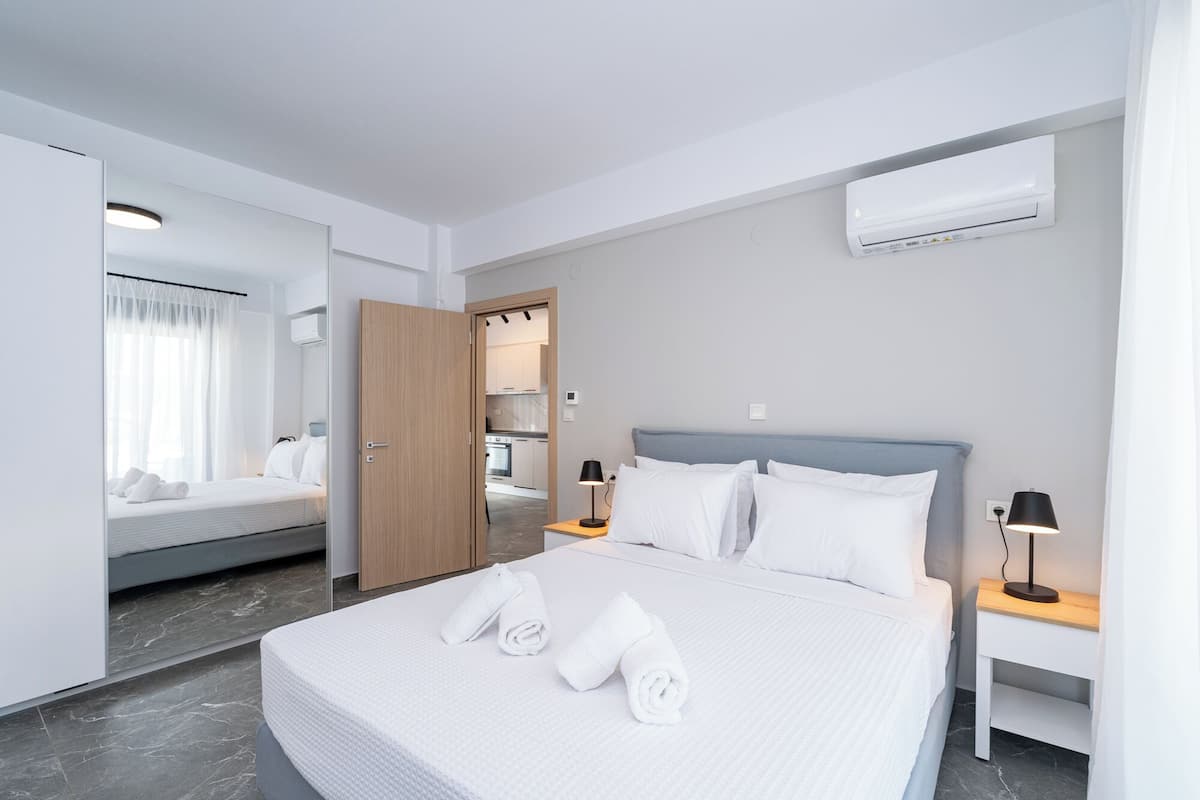 Villa Exclusiva, 3 quartos, acesso à piscina | 2 quartos, lençóis de algodão egípcio, roupa de alta qualidade