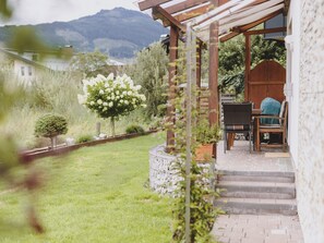 Apartamento Panorâmico em Condomínio Fechado | Terraço/pátio interior