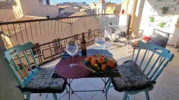 Cobertura panorâmica | 1 quarto, roupas de cama premium, edredons de pluma