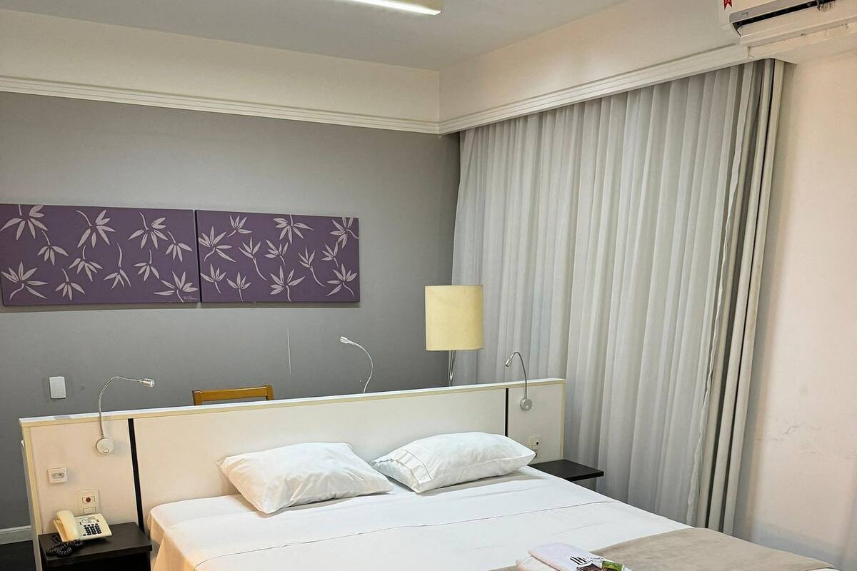 Estúdio | 1 quarto, cofre no quarto, quartos insonorizados
