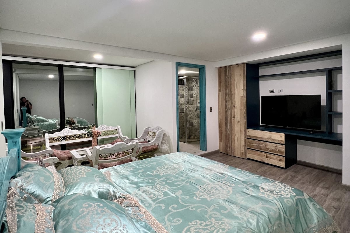 Quarto Deluxe | 2 quartos, com mobília individualizada, secretária, Wi-fi grátis