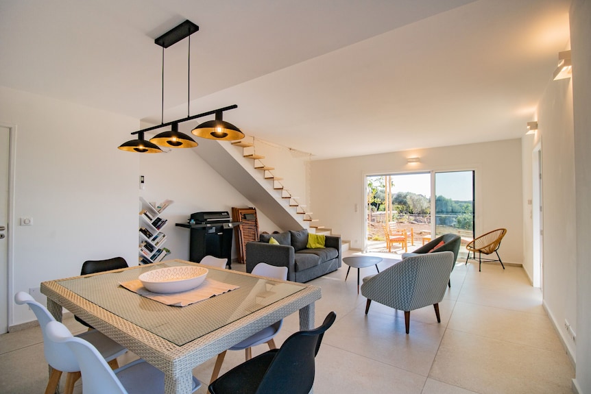 Maison De Vacances 'Guetali Du Village' Avec Terrasse Privée, Wi-fi Et Climatisation - Sartène