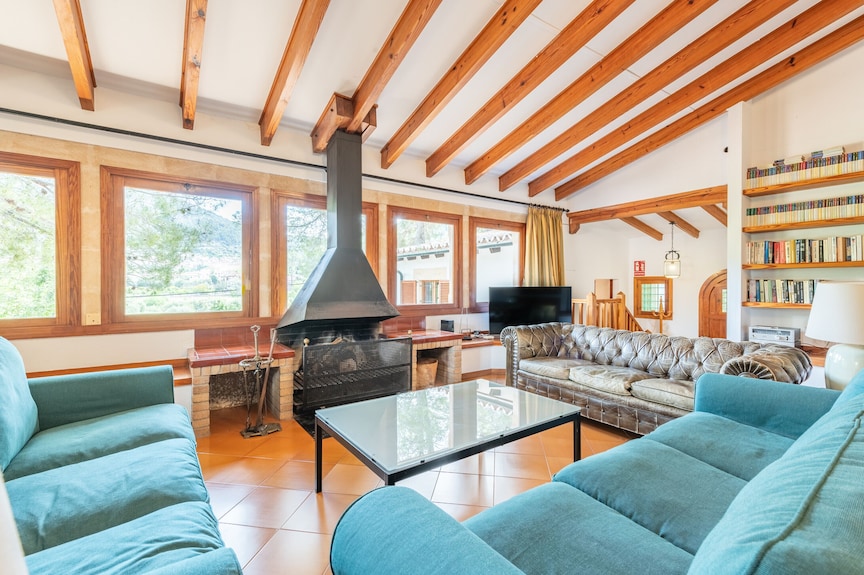 Chalet 'Ses Llebres' With Private Pool, Wi-fi And Air Conditioning - Deià