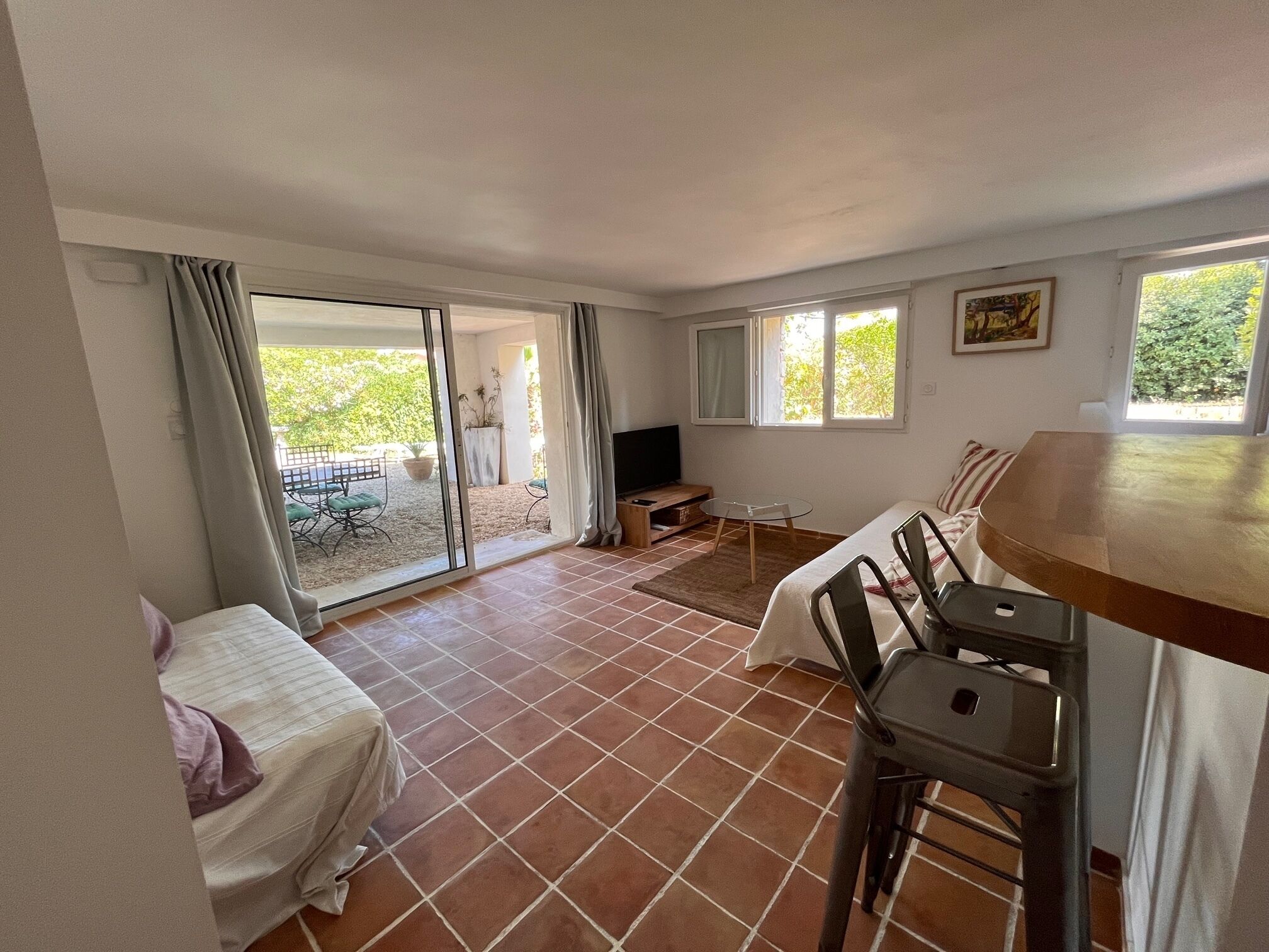 Cassis, Superbe Appartement T2 Climatisé Rez Jardin, Piscine Privative - Marseille