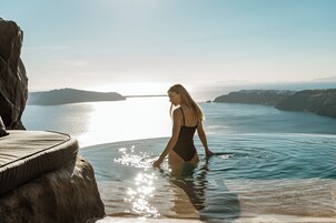 Sunset Suite Caldera View with Private Pool | Terraço/pátio interior