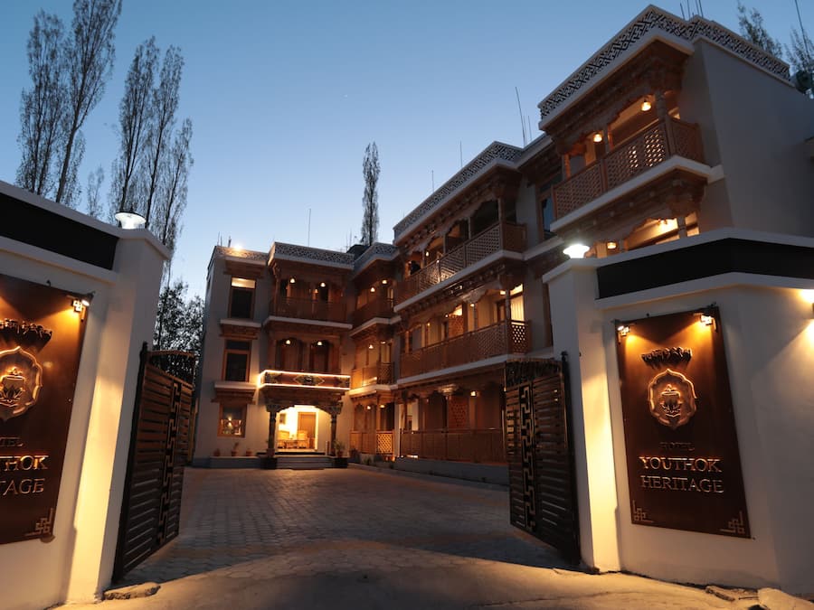 Fachada do alojamento