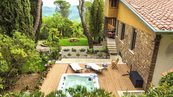 Majestic Villa In Hills Of Florence With Gardens Gym Jacuzzi And Sauna - Fiesole