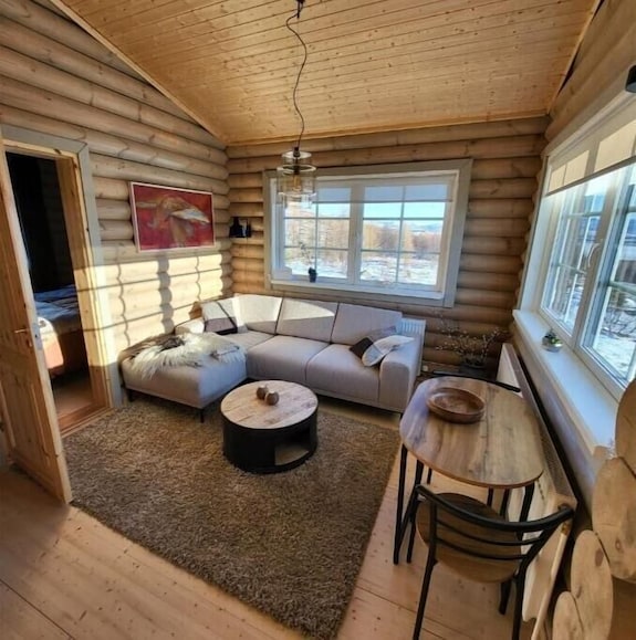 Family Log House In The Rural North Iceland. Brand New With A Stunning View. - Iceland