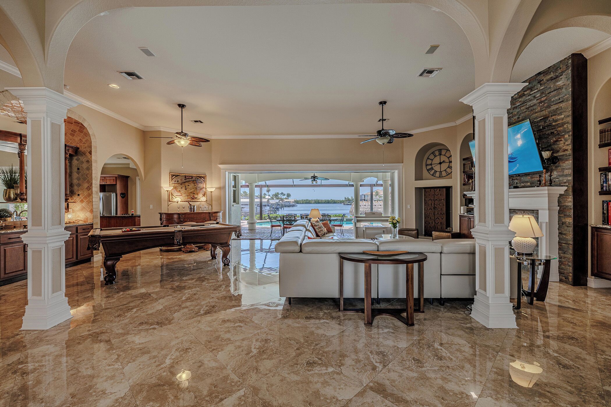 6br - 5ba - Heated Pool And Hot Tub - Pool Table  - Stars Vacation Rentals - Sanibel, FL