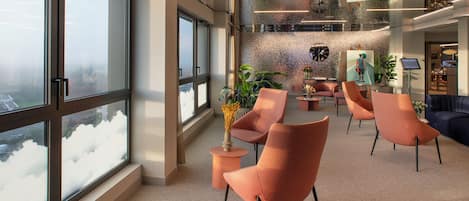 Sala de estar do lobby