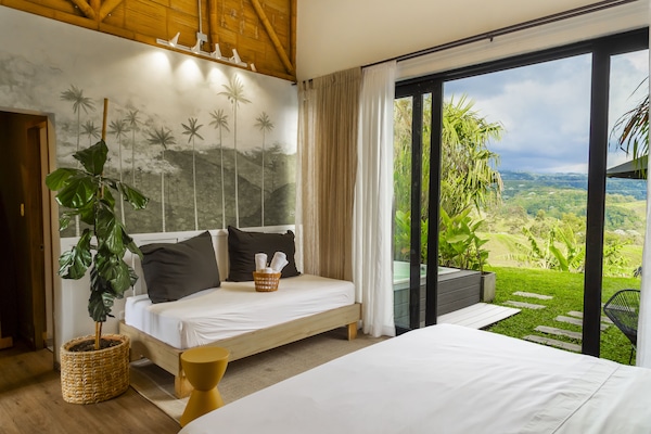 Quarto Deluxe, vista para a montanha | 1 quarto, Wi-fi grátis, roupa de cama fornecida