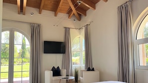 Quarto Duplo, vista para a piscina