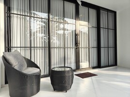 Quarto Duplo Deluxe | Terraço/pátio interior