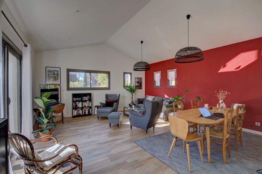 Villa Contemporaine Coeur Du Village De Puyricard Aix En Provence - Aix-en-Provence