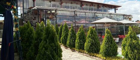 Fachada da propriedade