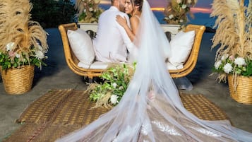 Espaço exterior para casamentos