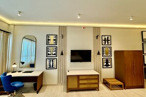 Quarto casal clássico | Área de estar