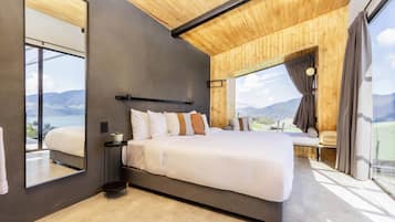 Cabana de Madeira Standard | 1 quarto, roupa de alta qualidade, quartos insonorizados, Wi-fi grátis