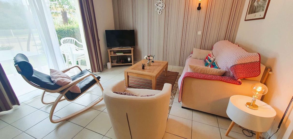 Fouesnant Beg Meil, à 100 M De La Plage, Bel Appartement Avec Piscine - Fouesnant