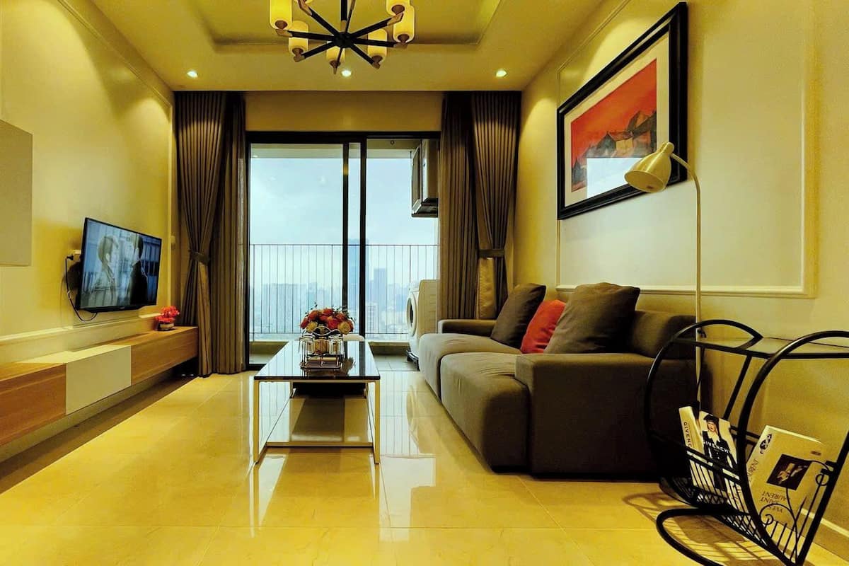 Apartamento Superior | Lençóis de algodão egípcio, roupa de alta qualidade, edredões de penas