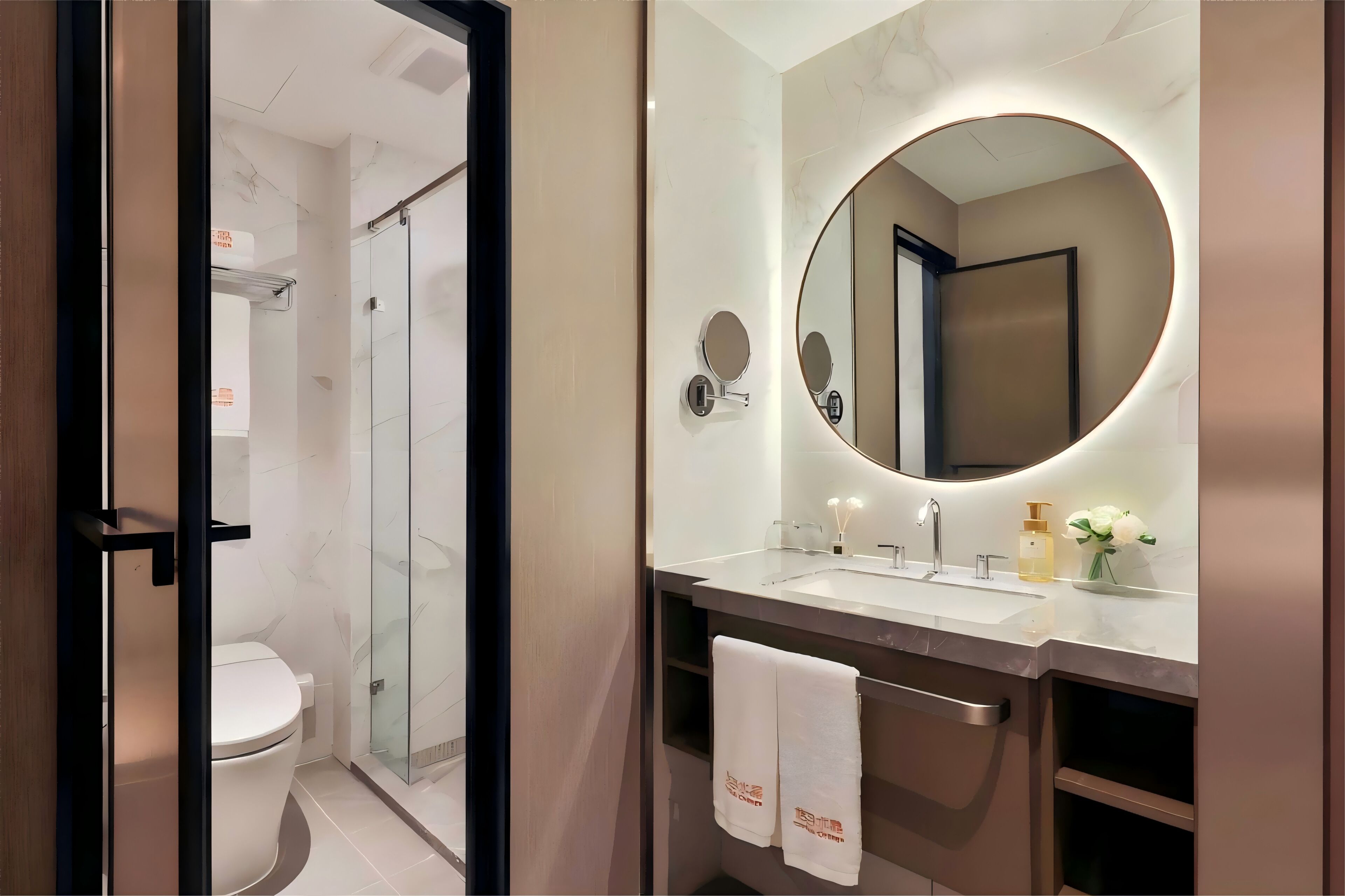 Quarto casal superior de uso individual | Banheiro