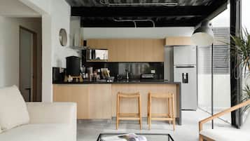 Apartamento Elite | Sala de estar | Smart TV de 32 polegadas com canais digitais