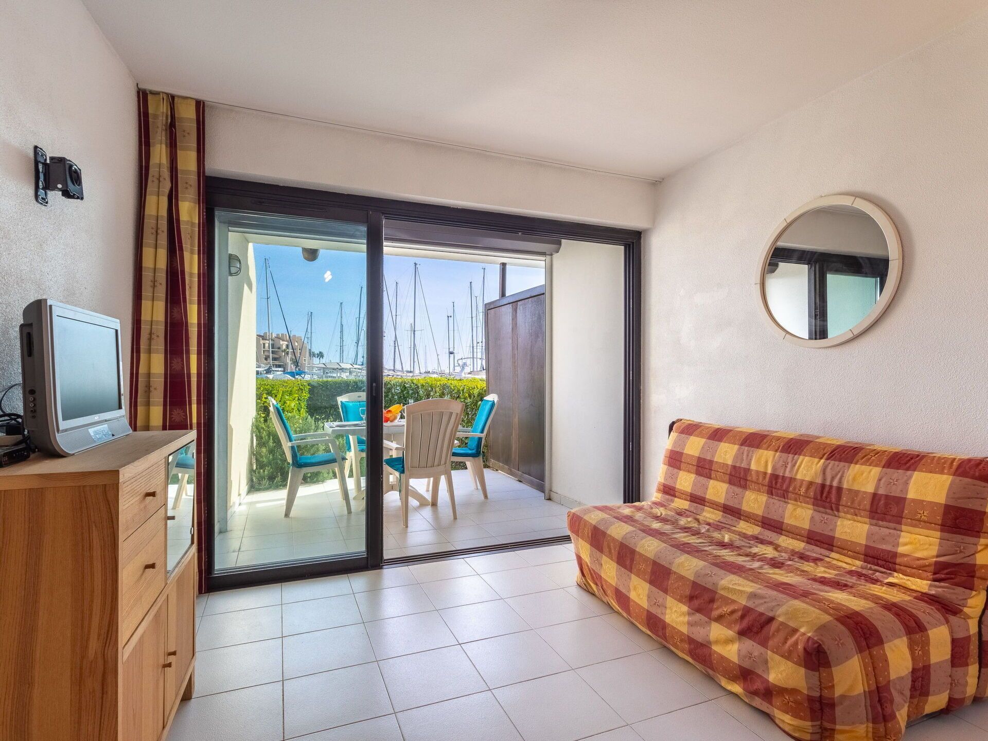 Agréable Appartement Pour 3 Personnes Avec Wifi, Tv, Patio Et Animaux Admis - Ramatuelle