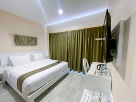 Quarto Duplo Básico | Wi-fi grátis, roupa de cama fornecida