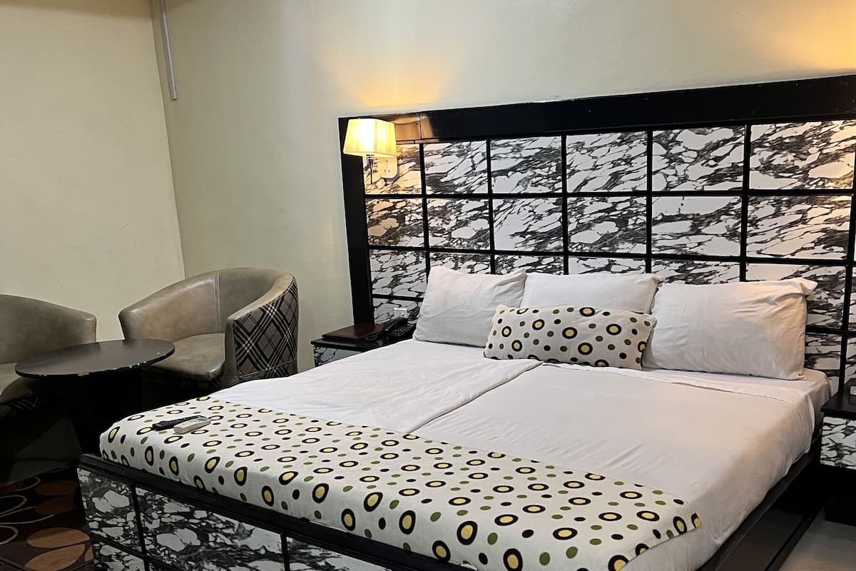 Quarto executivo | 1 quarto, roupas de cama de algodão egípcio, roupas de cama premium