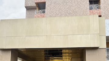 Entrada do alojamento